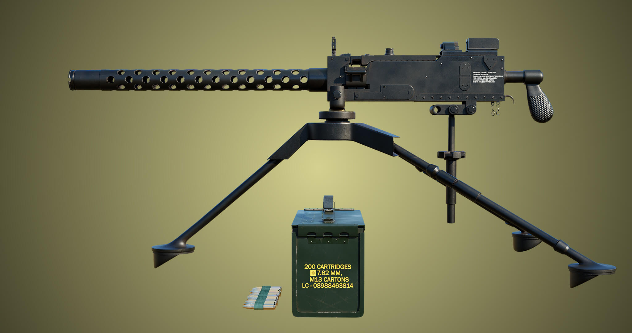 M1919 Browning Machine Gun