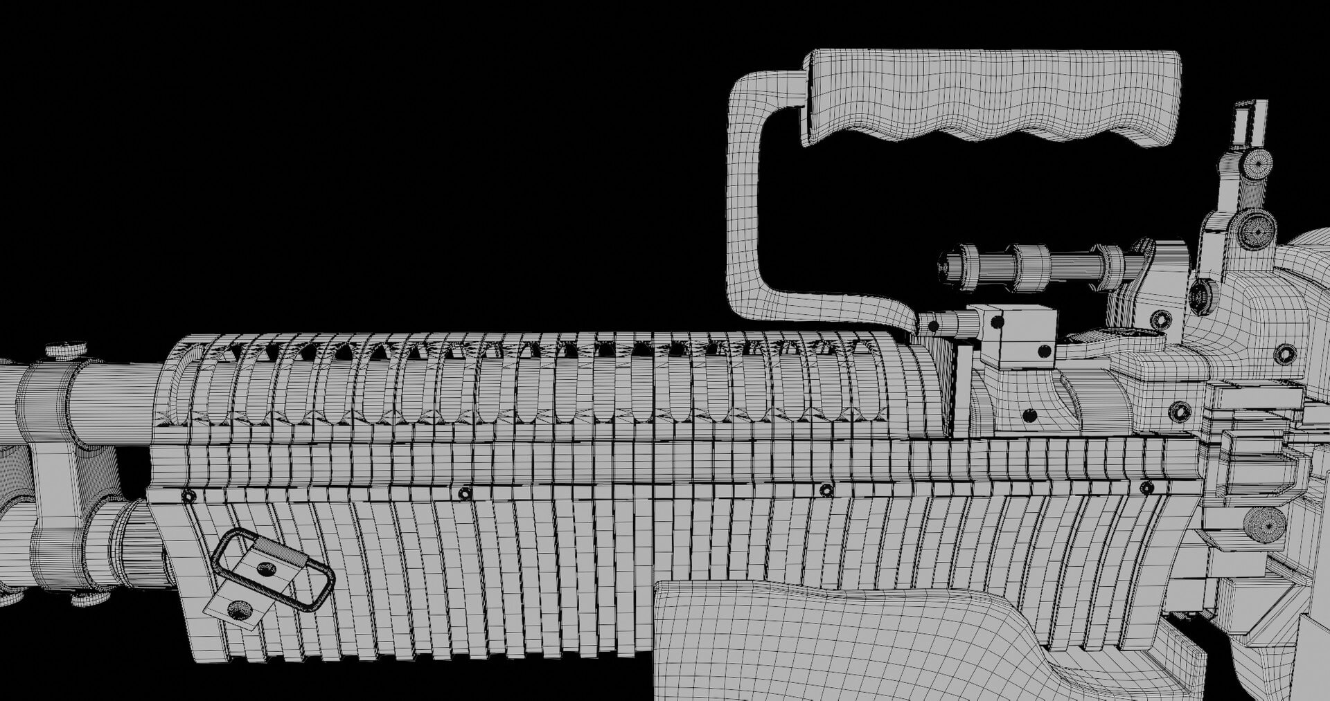 M60 Machine Gun All PBR Unity UE Textures Included - 3D Model by Eight ...