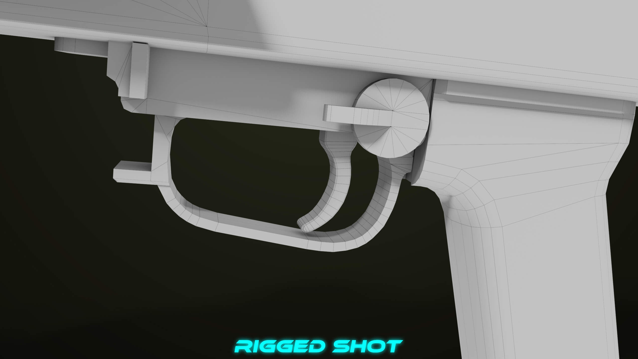 Machine Gun 11 Metal All PBR Unity UE Textures - 3D Model by Eight Vertex