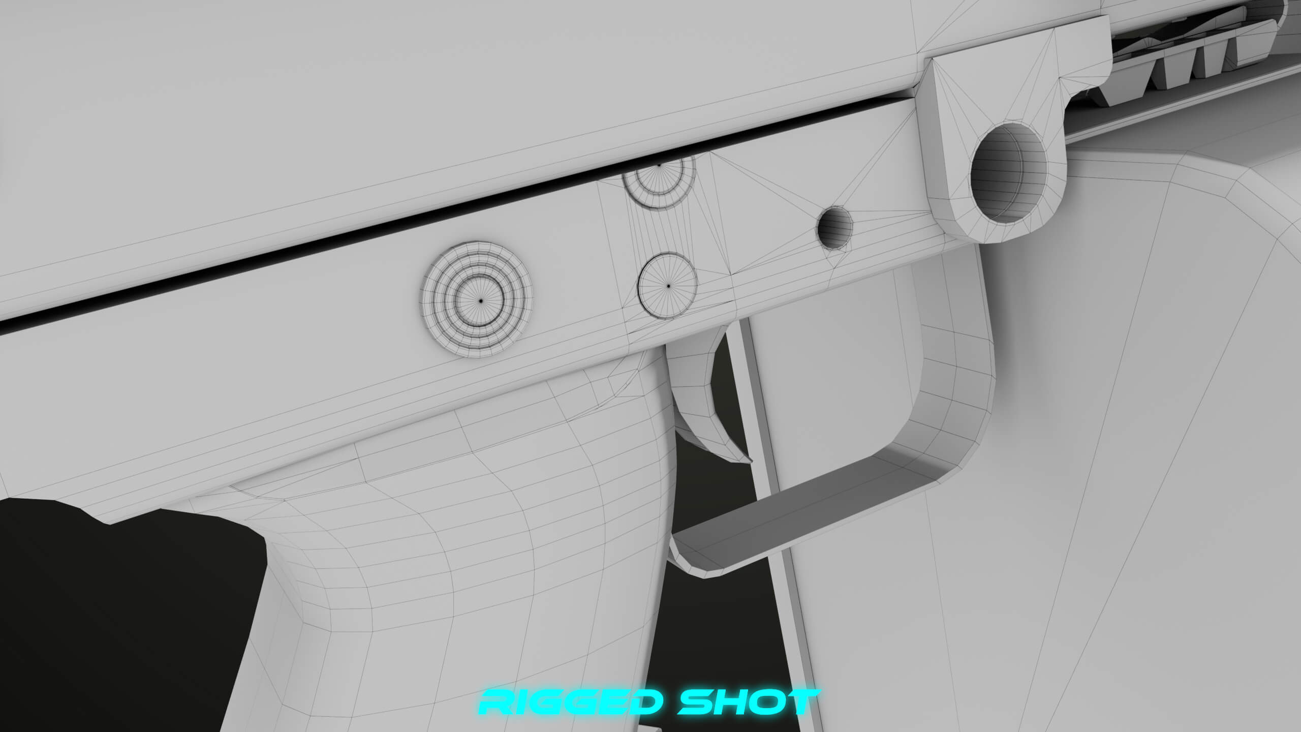 Machine Gun 12 All PBR Unity UE Textures - 3D Model by Eight Vertex