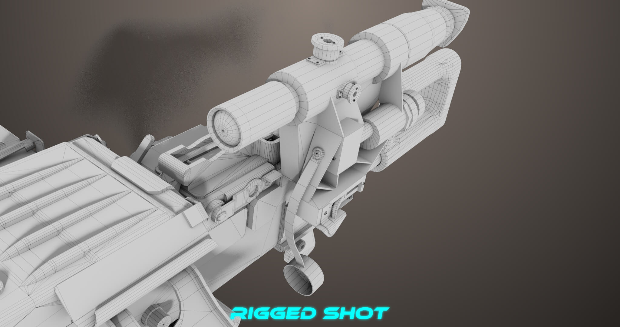 Machine Guns 05 All PBR Unity UE Textures Included - 3D Model by Eight ...