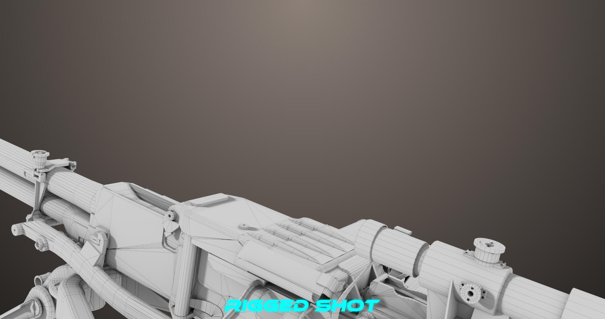 Machine Guns 05 All PBR Unity UE Textures Included - 3D Model by Eight ...