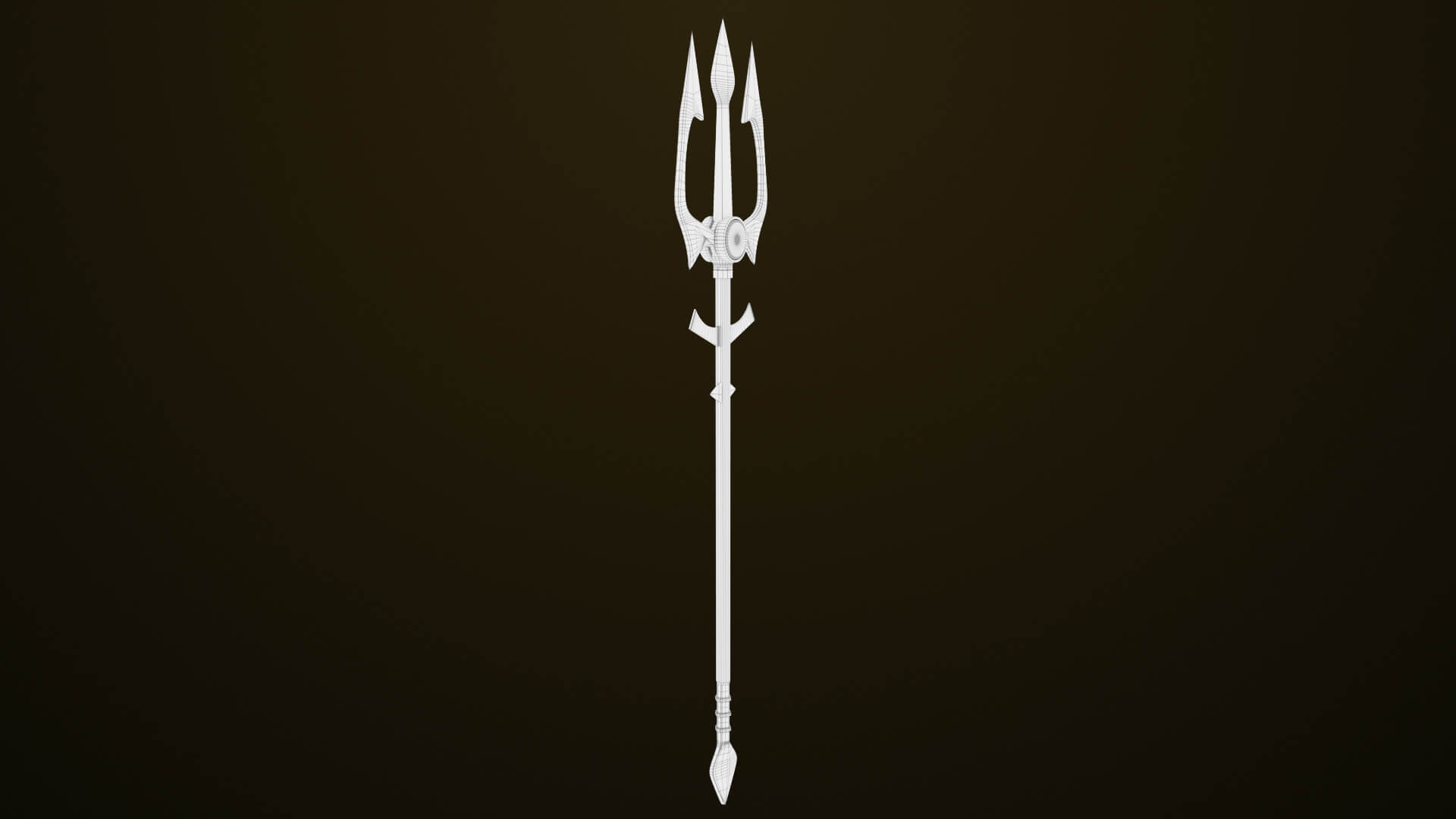 Medieval Trident 02 All PBR Unity UE Textures - 3D Model by Eight Vertex