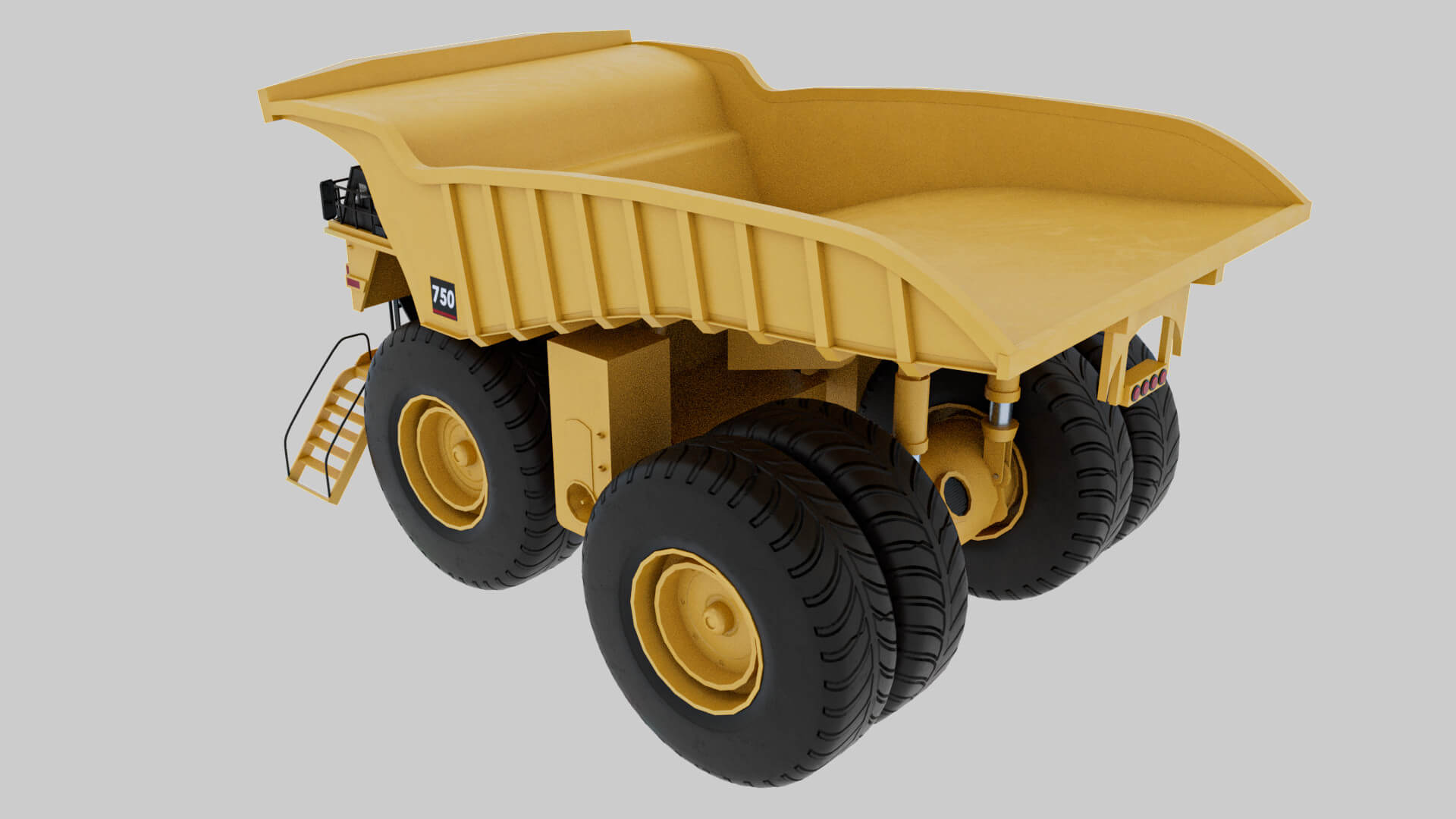 Mining Dump Truck 01 - 3D Model by Eight Vertex