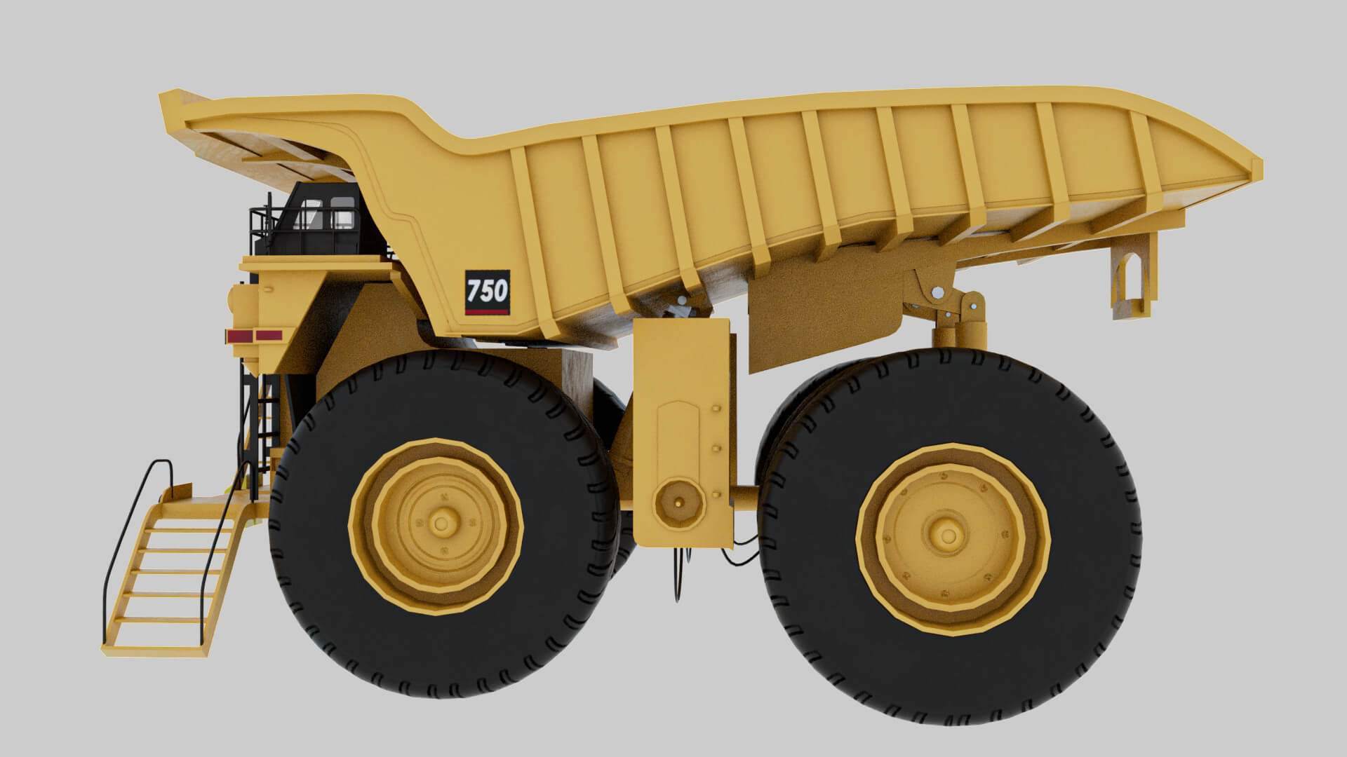 Mining Dump Truck 01 - 3D Model by Eight Vertex