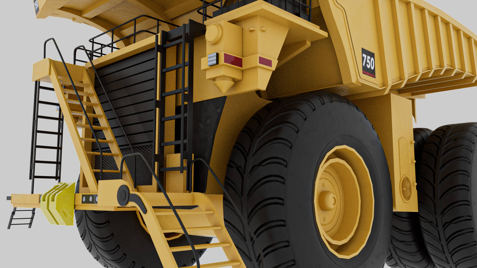 Mining Dump Truck 01 - 3D Model by Eight Vertex