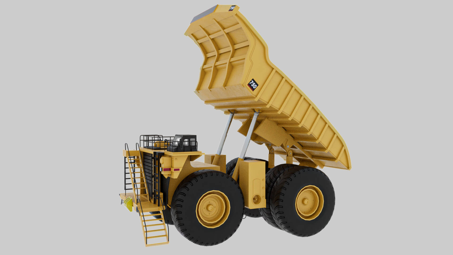 Mining Dump Truck 01 - 3D Model by Eight Vertex
