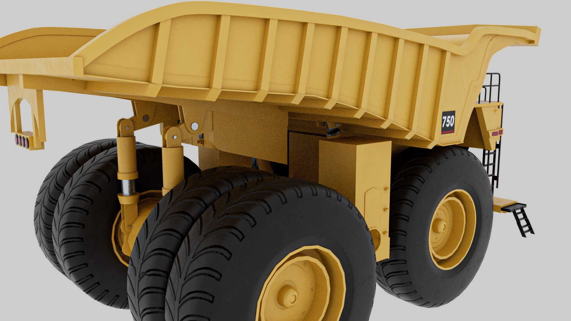 Mining Dump Truck 01 - 3D Model by Eight Vertex