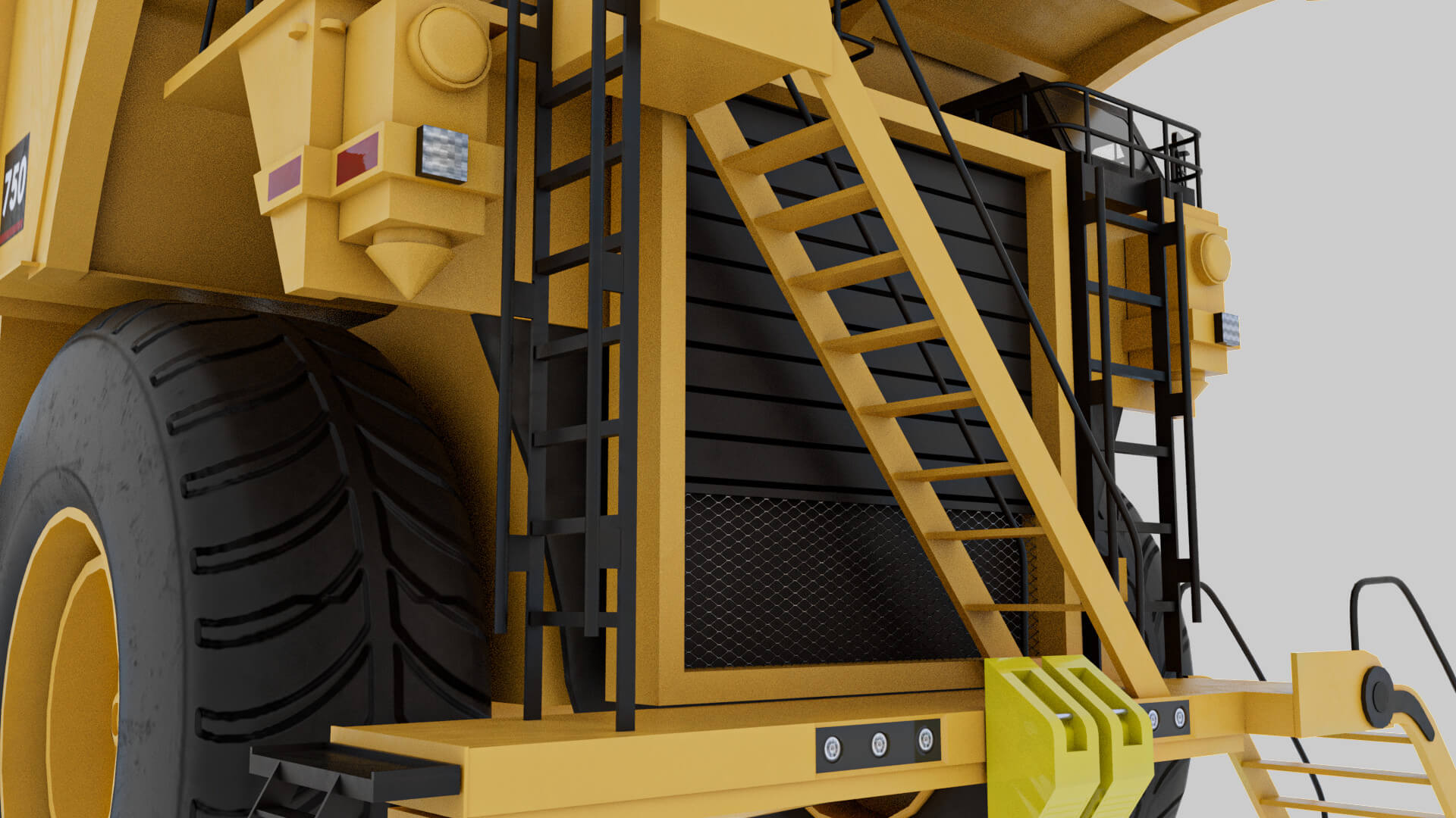 Mining Dump Truck 01 - 3D Model by Eight Vertex