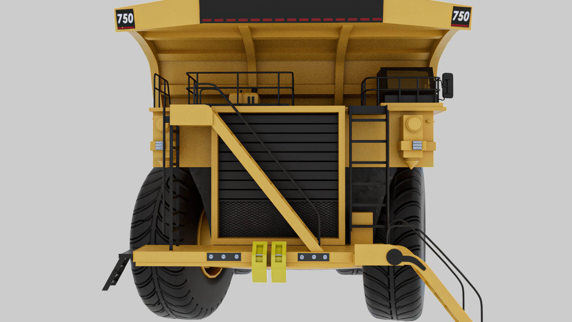 Mining Dump Truck 01 - 3D Model by Eight Vertex