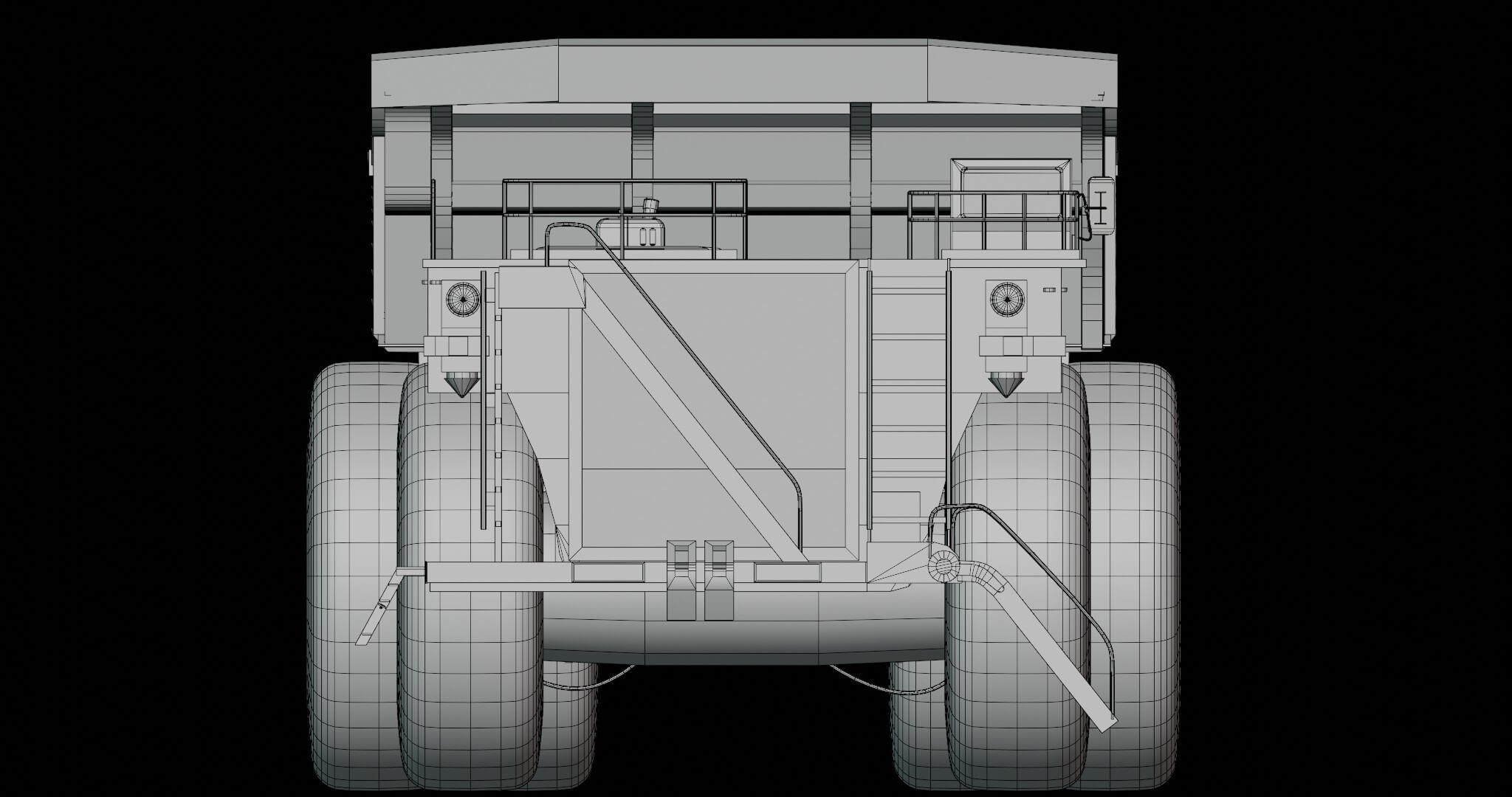 Mining Dump Truck 01 - 3D Model by Eight Vertex