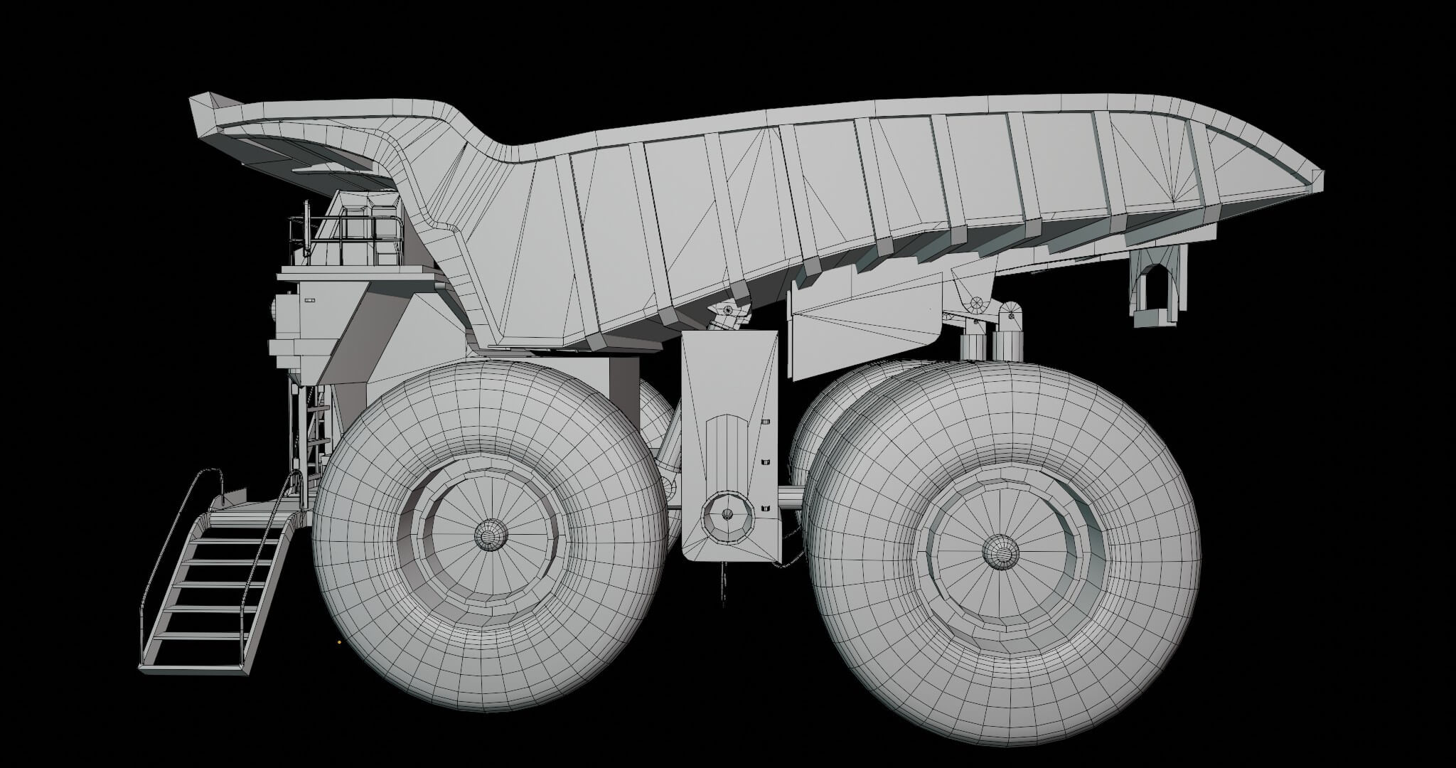 Mining Dump Truck 01 - 3D Model by Eight Vertex