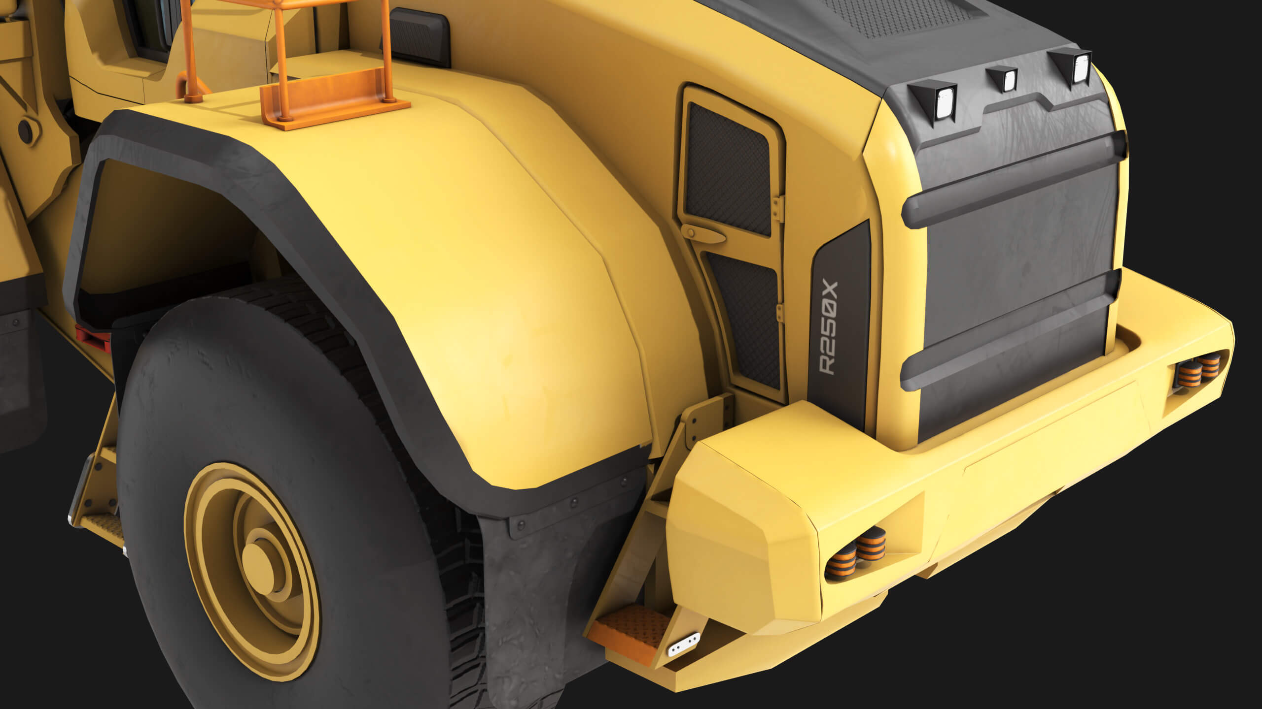 Mining Truck 02 - 3D Model by Eight Vertex