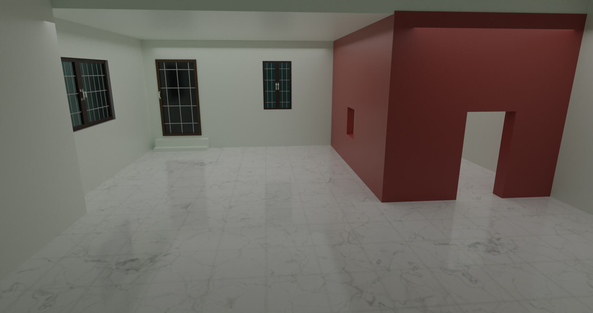 Modern House 01 All PBR Unity UE Textures - 3D Model by Eight Vertex