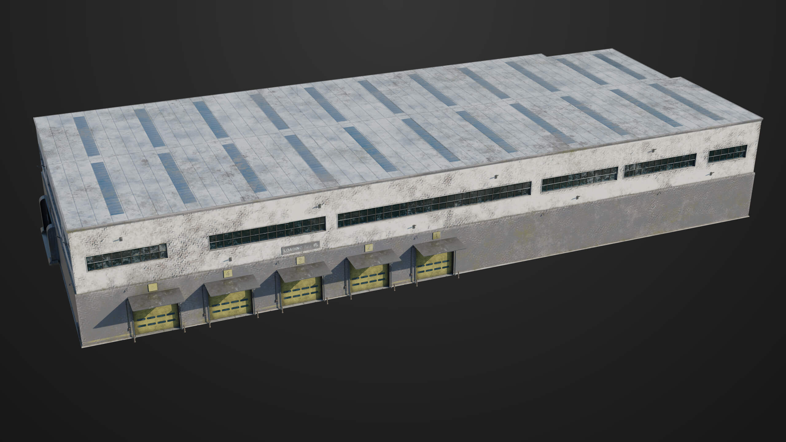 Old Abandoned Warehouse Interior and Exterior PBR - 3D Model by Eight ...