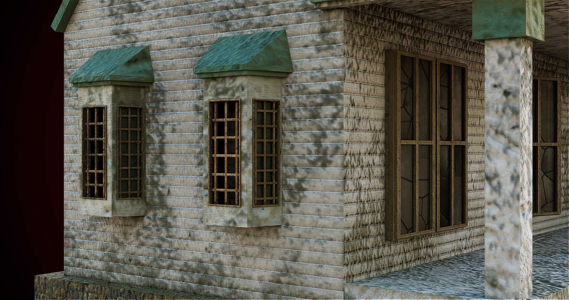 Old Dusty House 09 All PBR Unity UE Textures - 3D Model by Eight Vertex