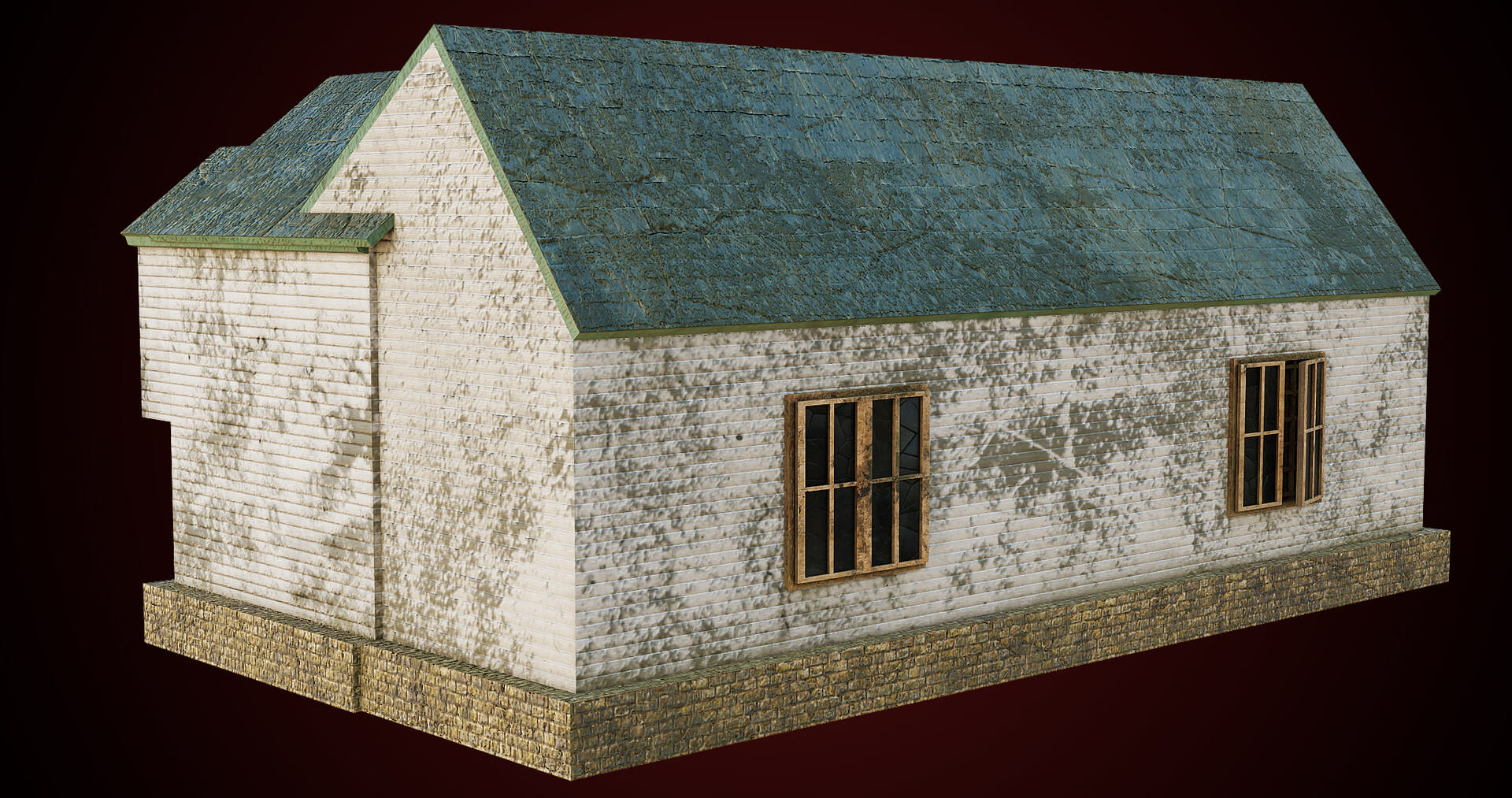 Old Dusty House 09 All PBR Unity UE Textures - 3D Model by Eight Vertex