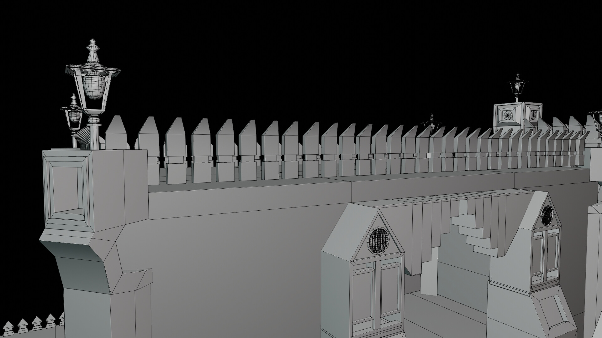 Old Haunted Castle Game Ready PBR - 3D Model by Eight Vertex