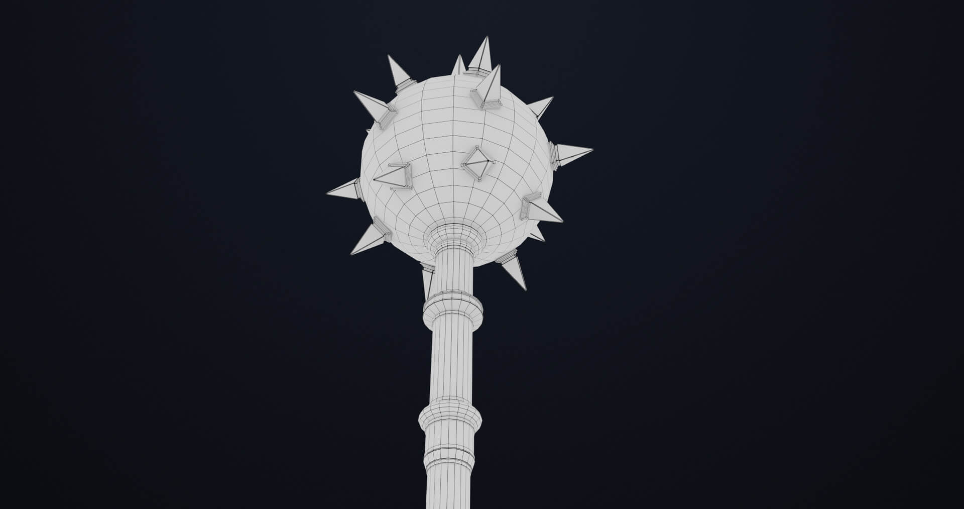 Old Medieval Mace 01 All PBR Unity UE Textures Included - 3D Model by ...