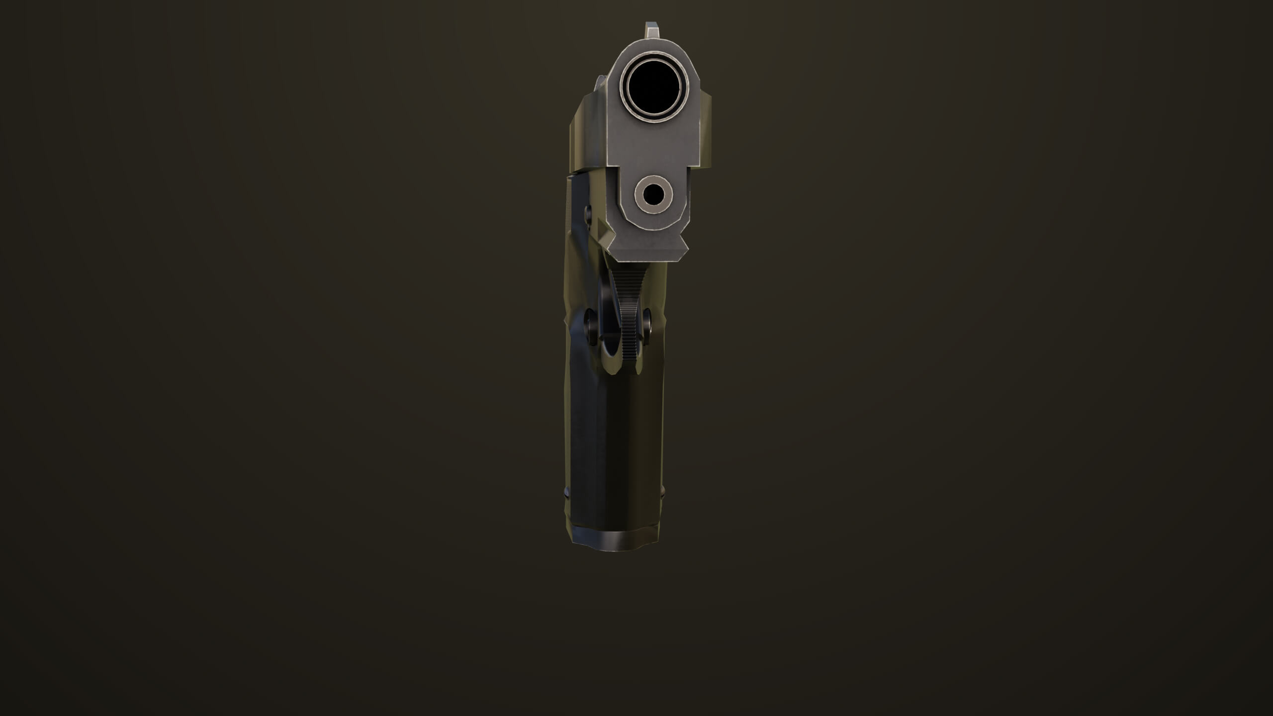Pistol 01 All PBR Unity UE Textures Included - 3D Model by Eight Vertex
