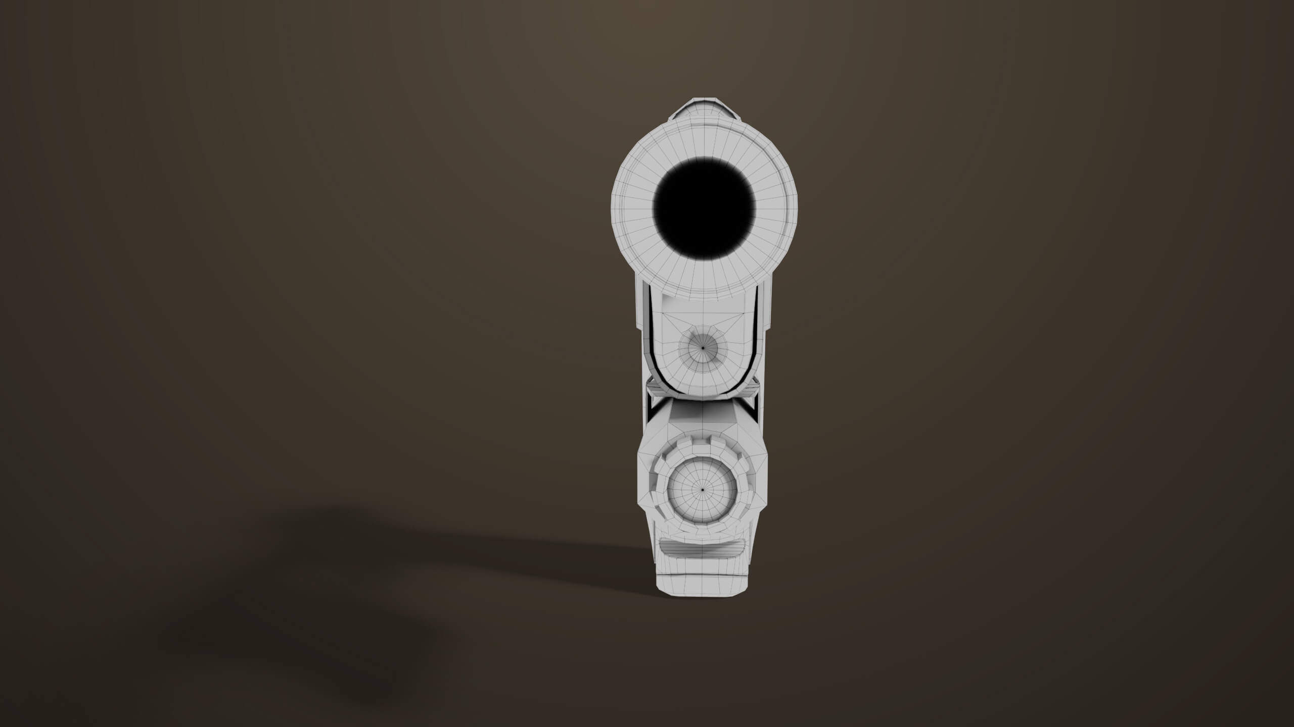 Pistol 03 Brown Generic All PBR Unity UE Textures - 3D Model by Eight ...