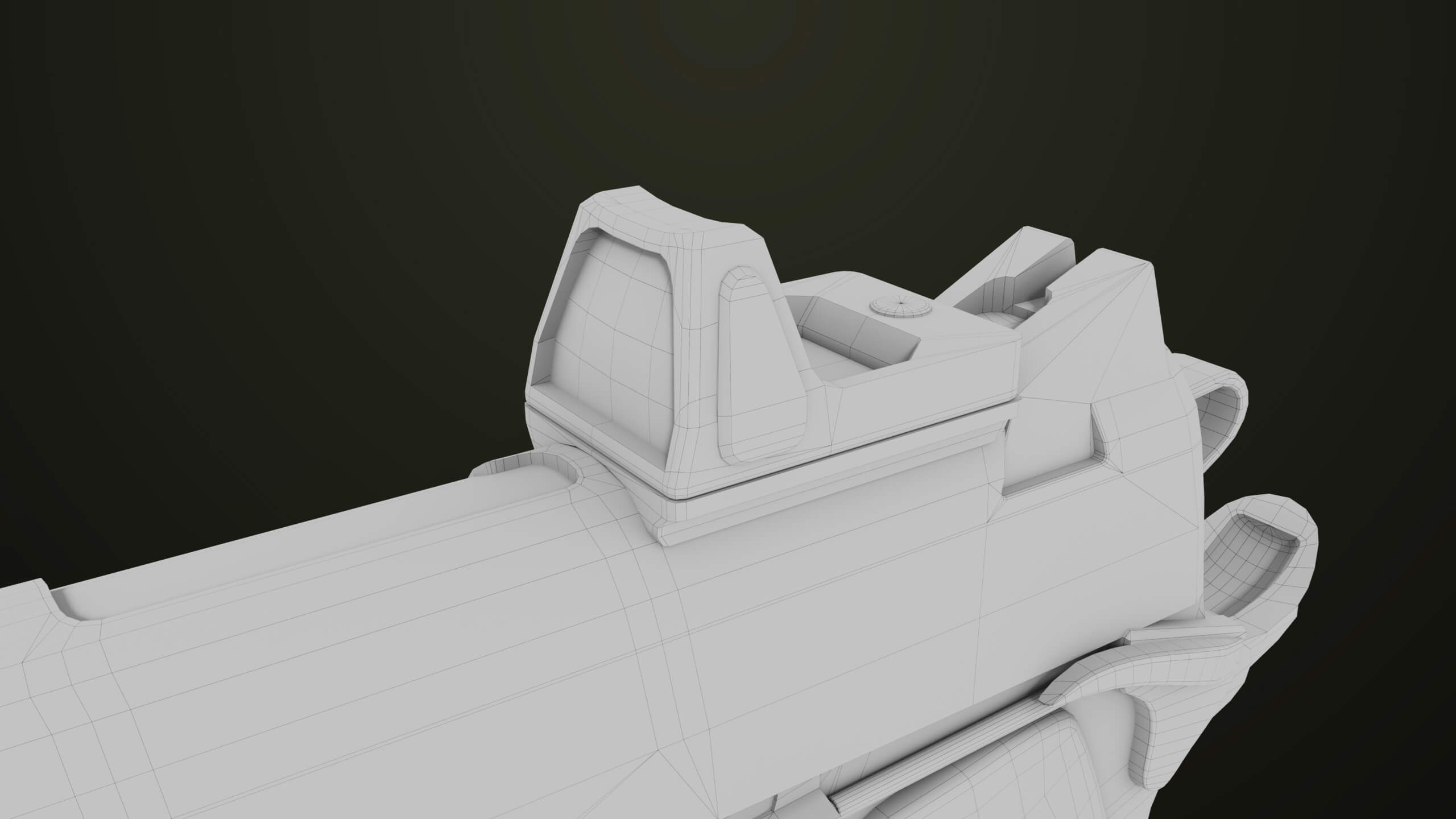 Pistol 07 Green Generic All PBR UE Textures - 3D Model by Eight Vertex