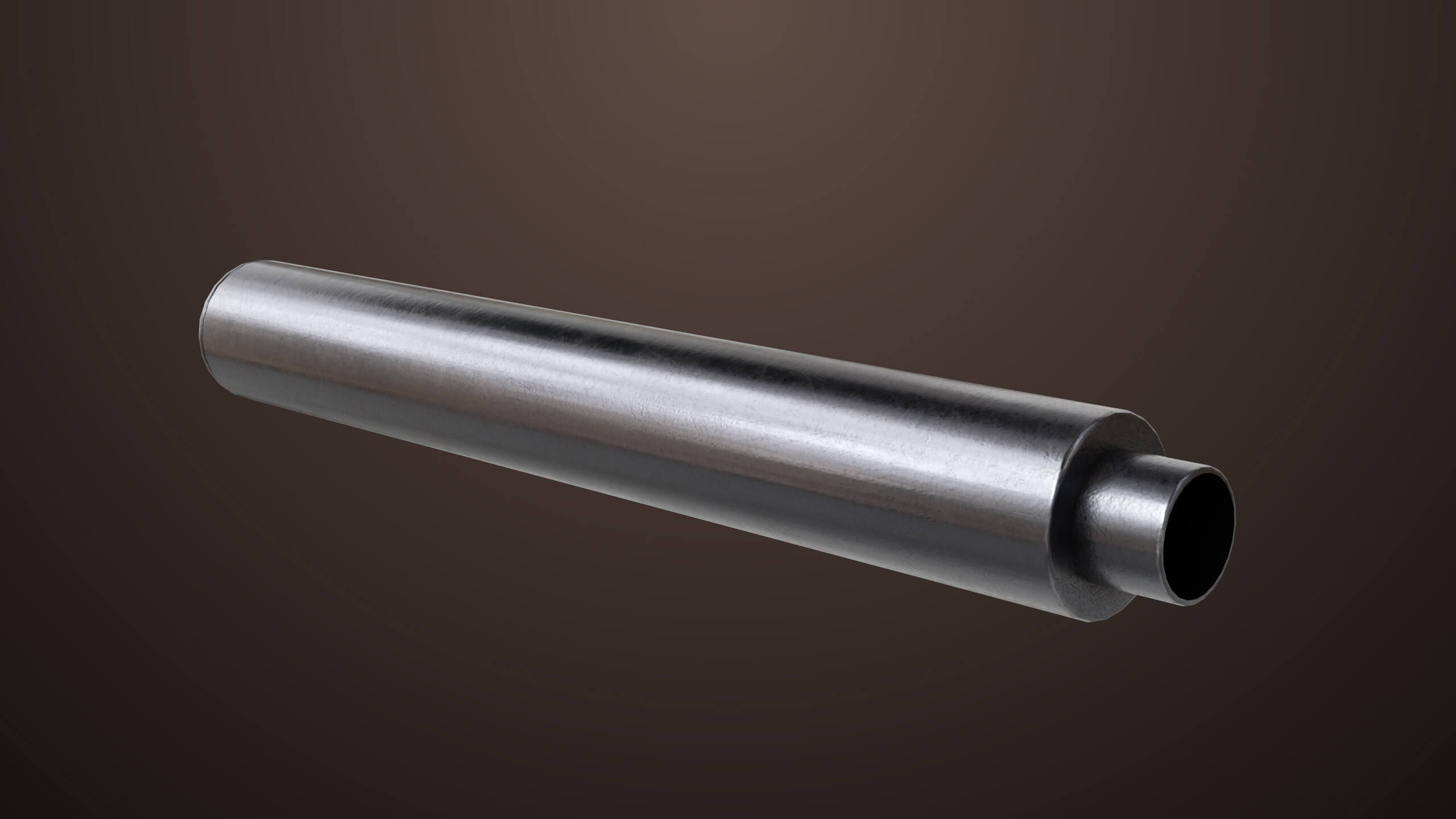 Pistol 08 Black Generic All PBR UE Textures - 3D Model by Eight Vertex