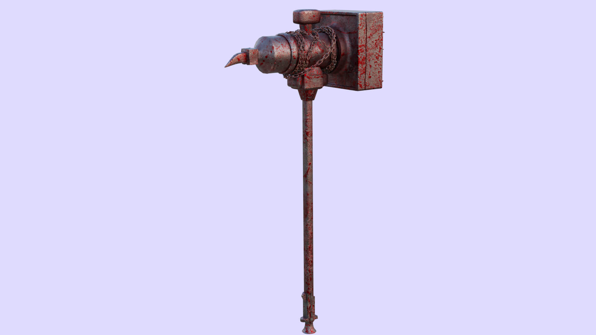 Resident Evil Hammer Blood Version All PBR Unity UE Textures - 3D Model ...