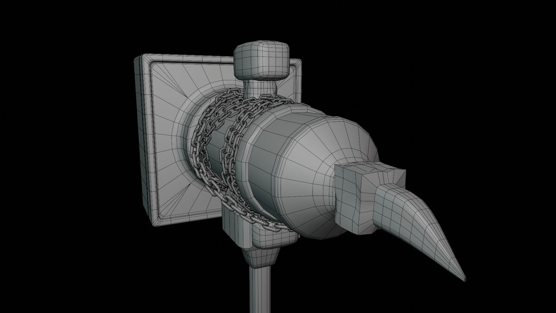 Resident Evil Hammer Blood Version All PBR Unity UE Textures - 3D Model ...