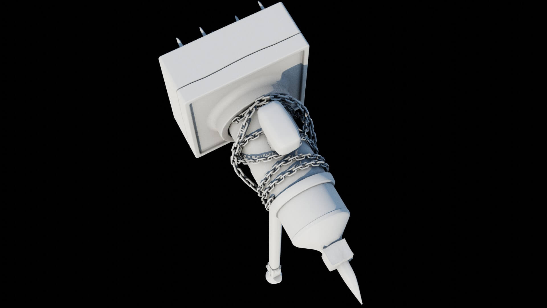 Resident Evil Hammer All PBR Unity UE Textures - 3D Model by Eight Vertex