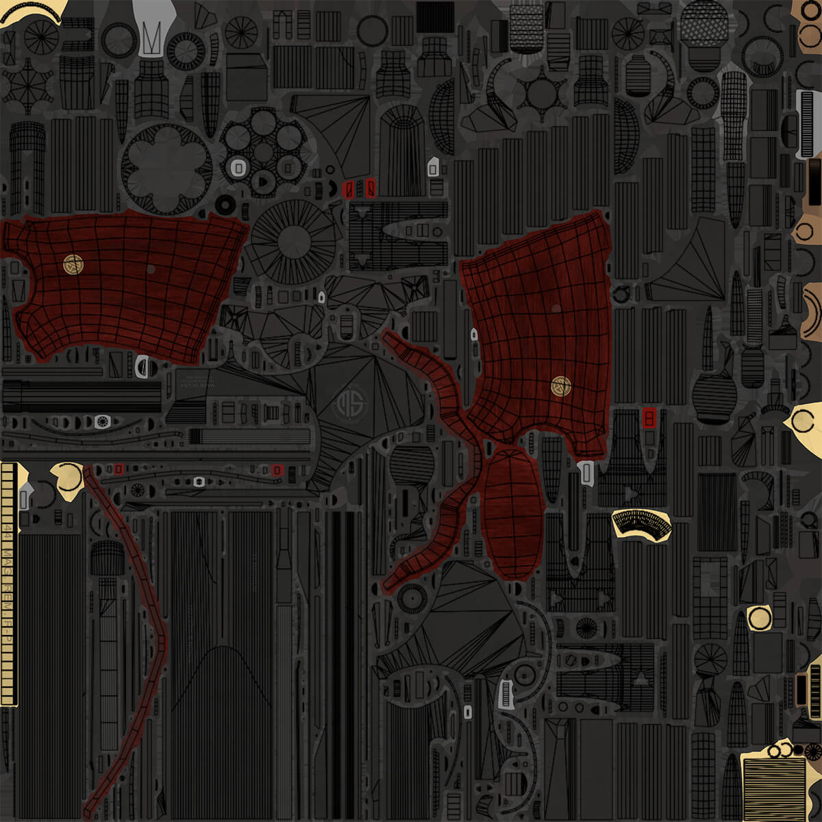 Revolver 01 M29 All PBR Unity UE Textures - 3D Model by Eight Vertex