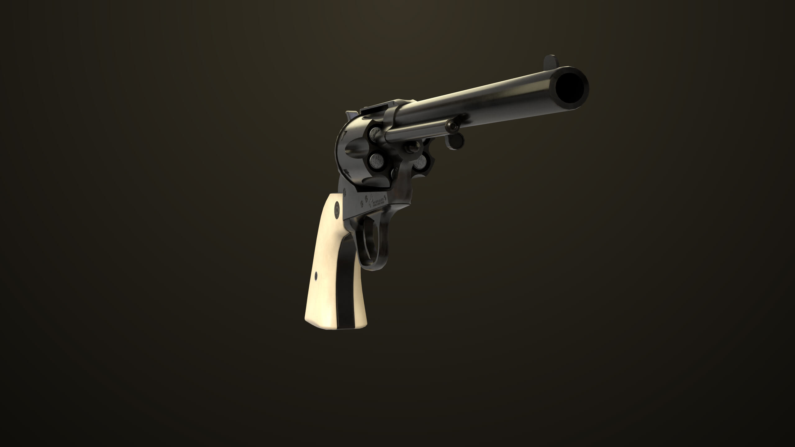 7 Black Revolvers Collection All PBR Unity UE Textures by Eight Vertex