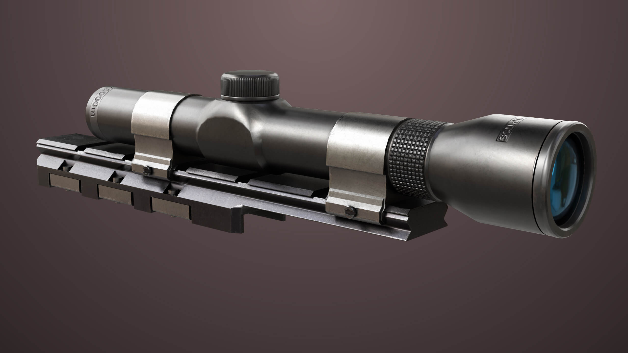 Revolver 04 Black Taurus Raging All PBR Unity UE Textures - 3D Model by ...