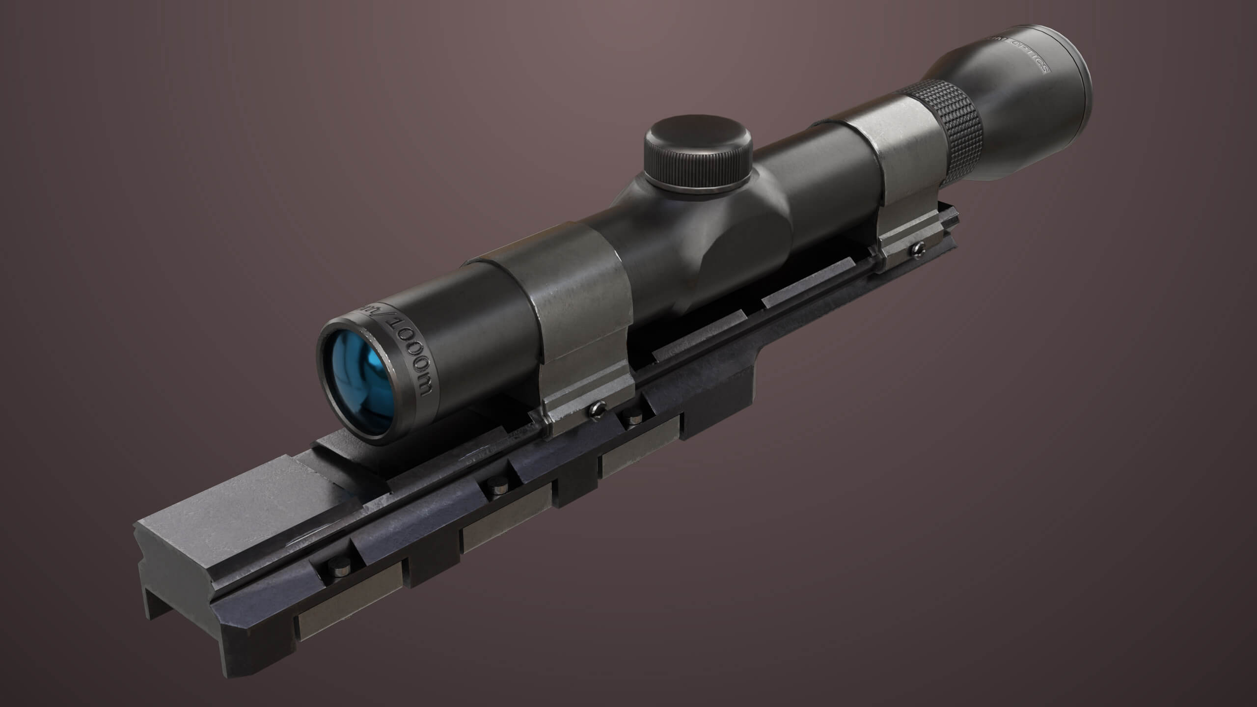 Revolver 04 Black Taurus Raging All PBR Unity UE Textures - 3D Model by ...