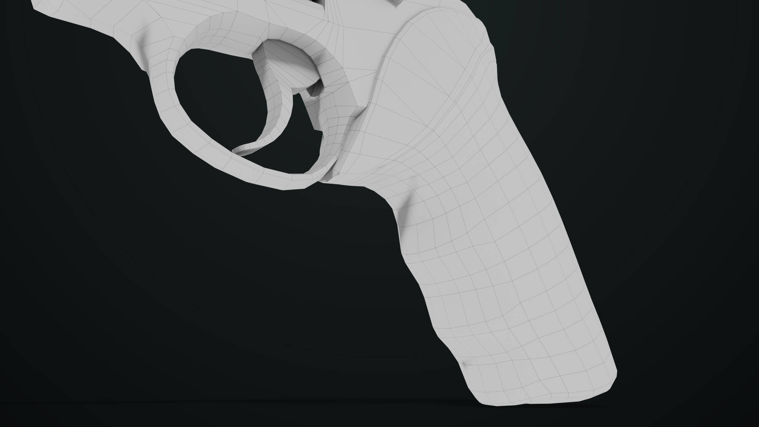 Revolver 04 Silver Taurus Raging All PBR Unity UE Textures - 3D Model ...