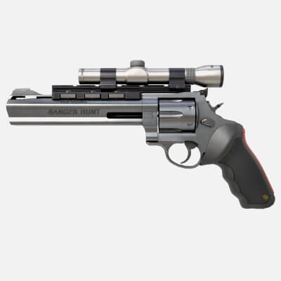 Revolver 04 Silver Taurus Raging All PBR Unity UE Textures - 3D Model ...