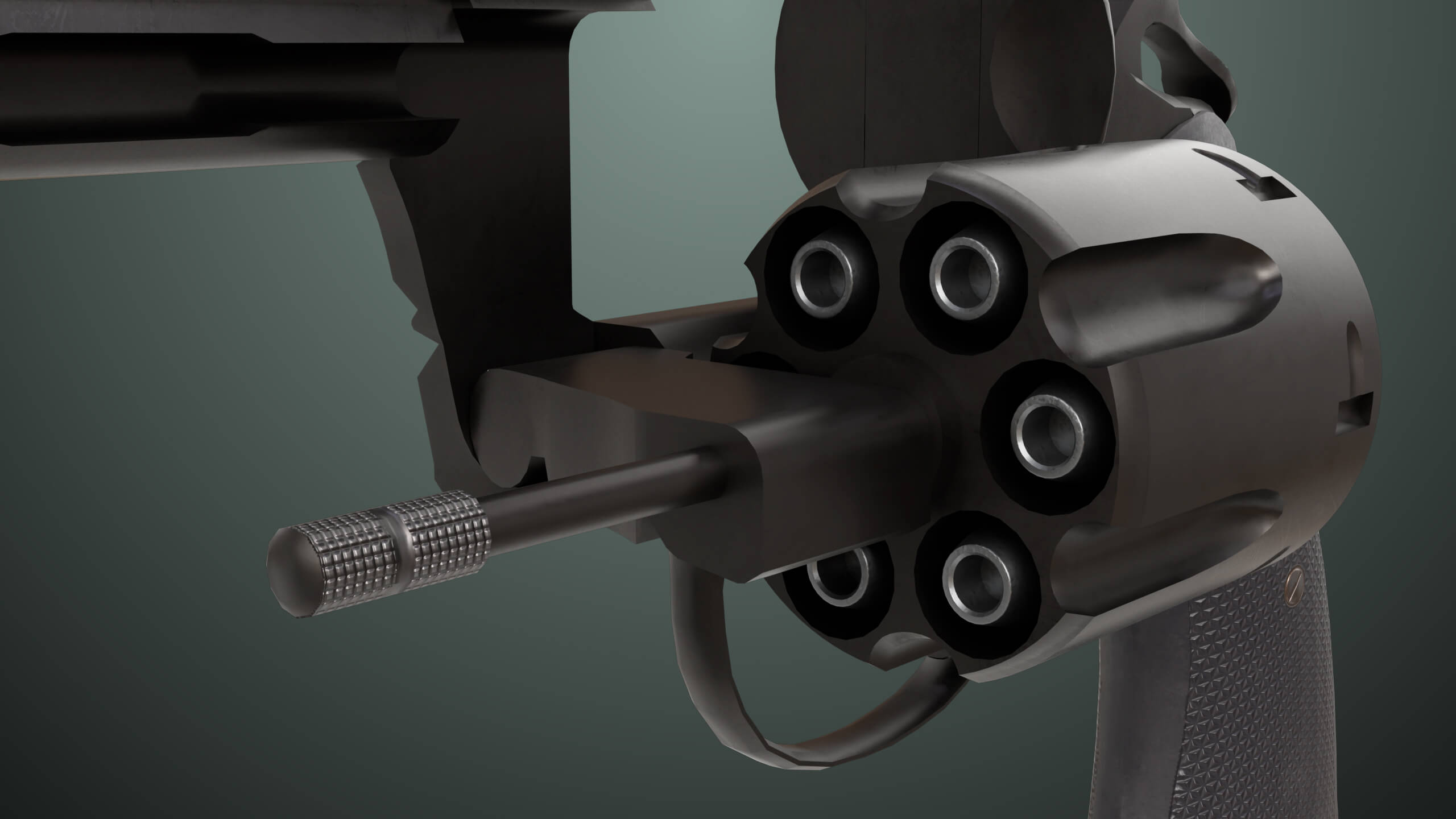 Revolver 05 Medium Black All PBR Unity UE Textures - 3D Model by Eight ...
