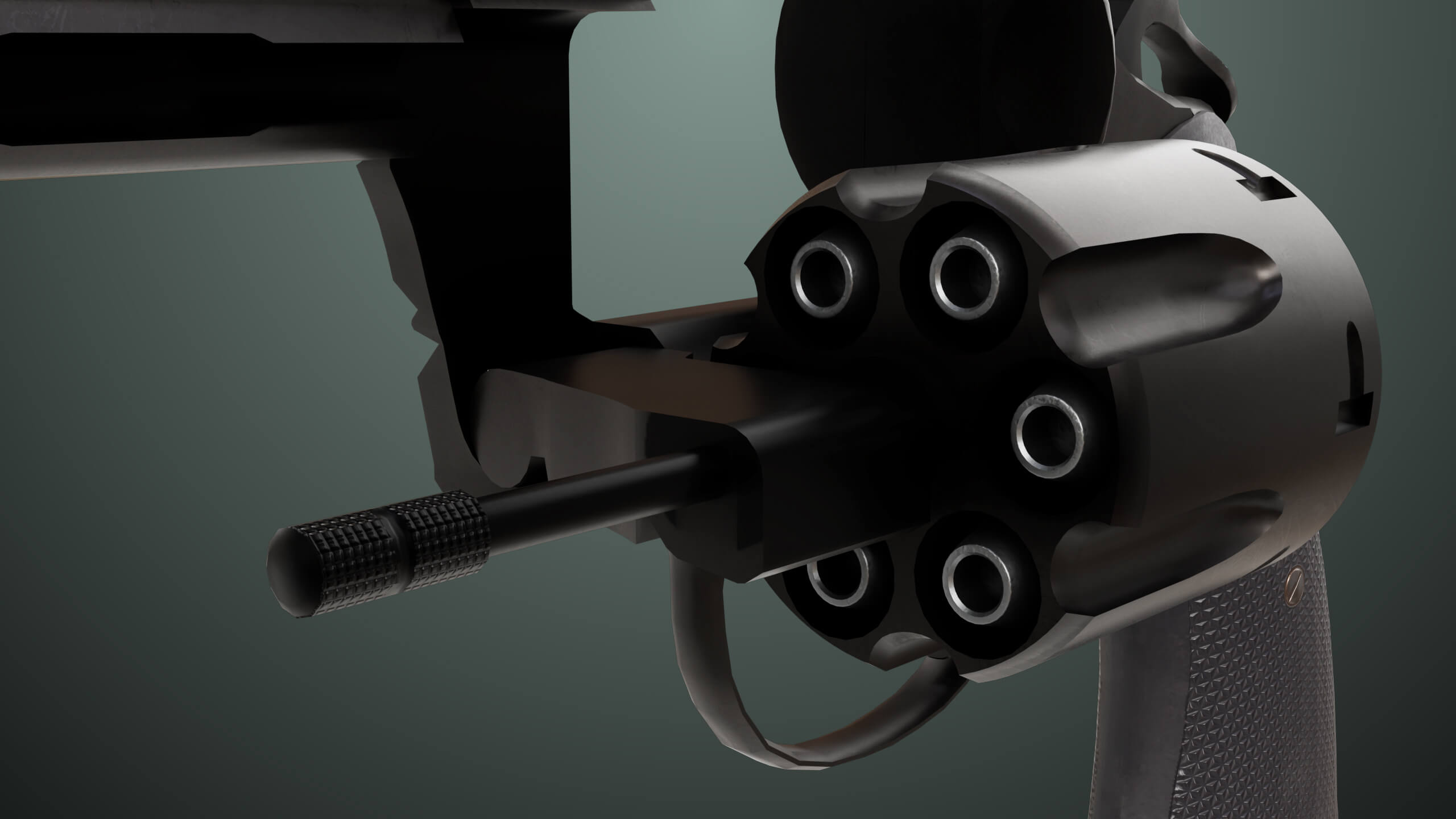 Revolver 05 Medium Black All PBR Unity UE Textures - 3D Model by Eight ...