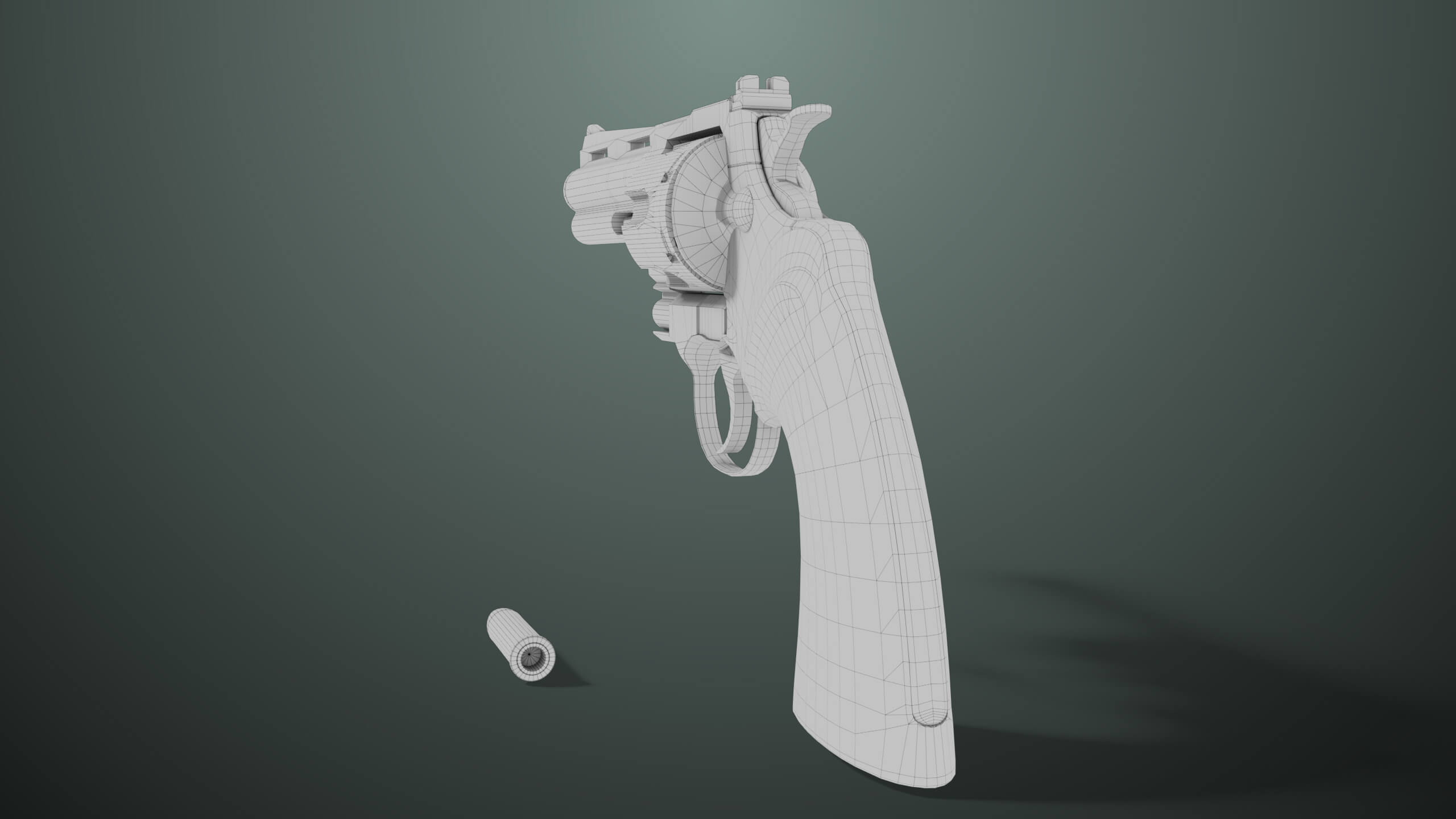 Revolver 05 Medium Black All PBR Unity UE Textures - 3D Model by Eight ...