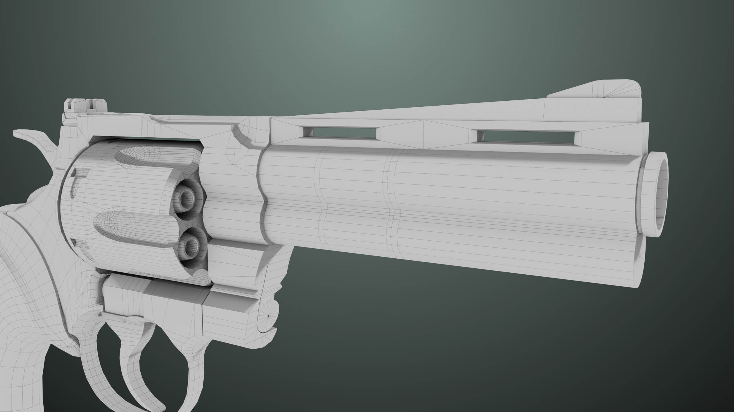 Revolver 05 Medium Black All PBR Unity UE Textures - 3D Model by Eight ...