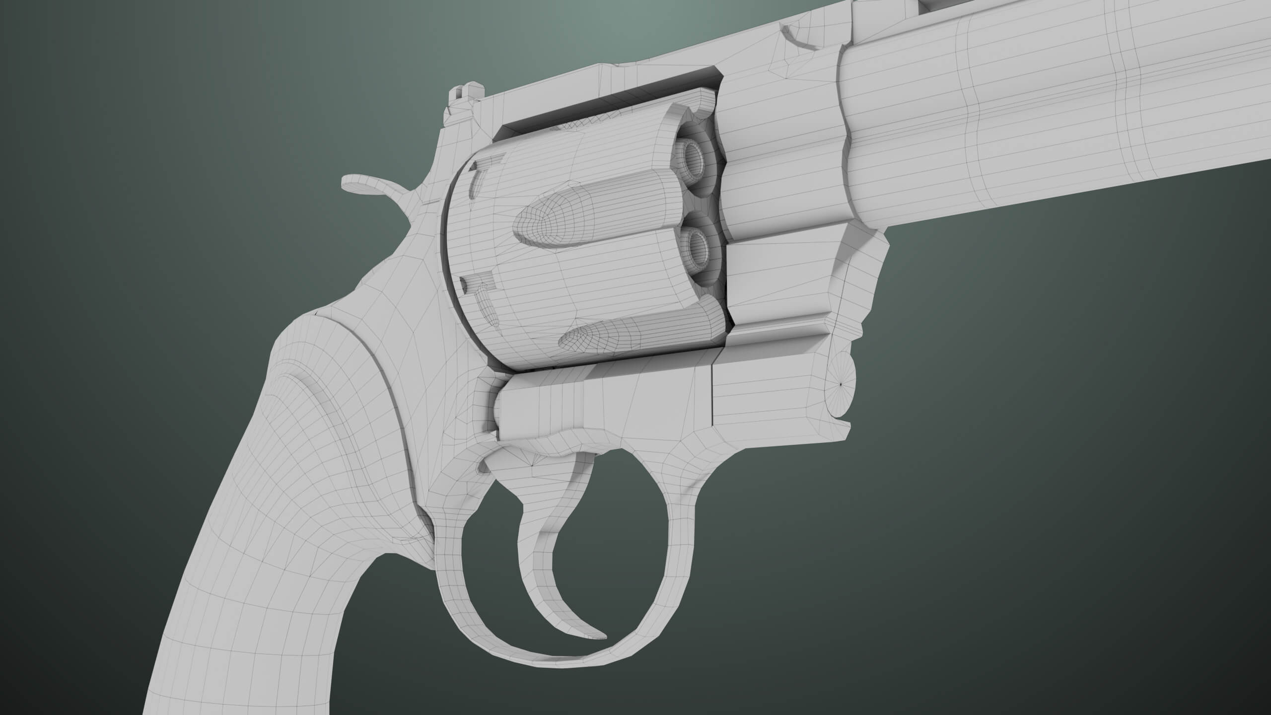 Revolver 05 Medium Black All PBR Unity UE Textures - 3D Model by Eight ...