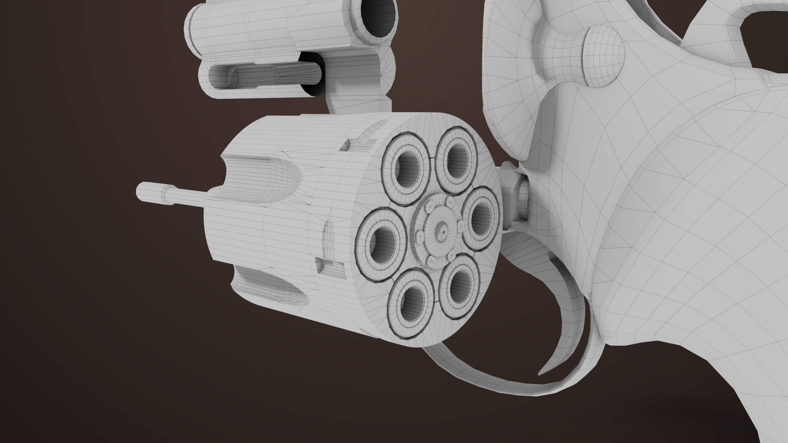 Revolver 05 Small Silver All PBR Unity UE Textures - 3D Model by Eight ...