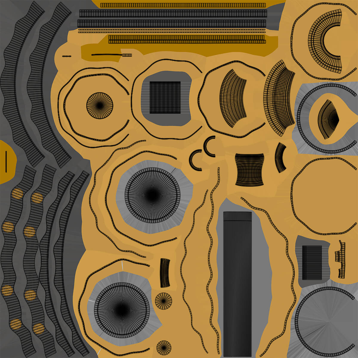 Sci-Fi Battle Hammer 03 All PBR Unity UE Textures Included 3D Model by ...