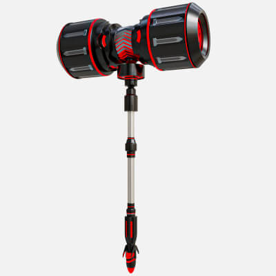 Sci-Fi Battle Hammer 04 All PBR Unity UE Textures Included 3D Model by ...