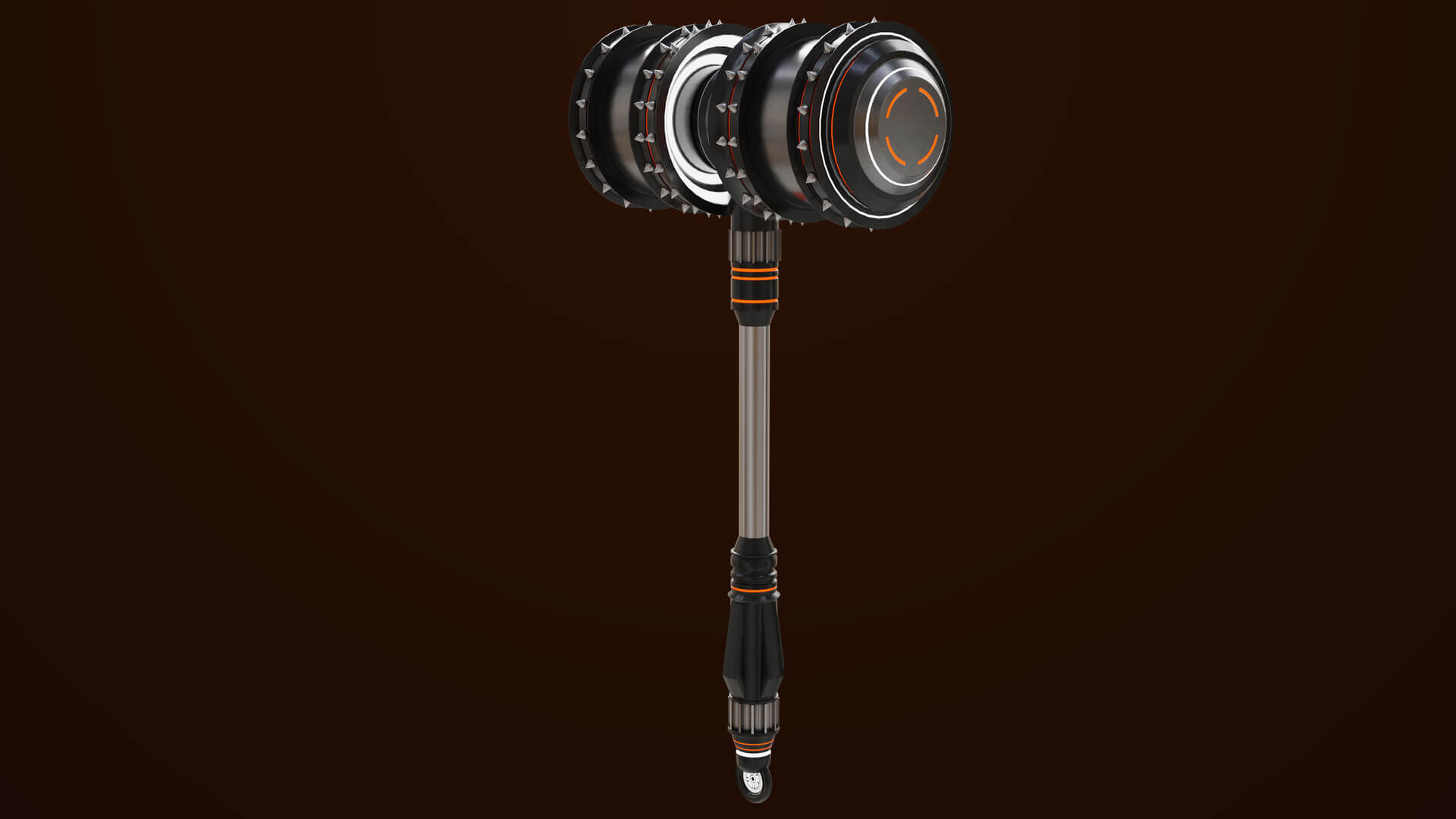 Sci-Fi Battle Hammer 07 All PBR Unity UE Textures Included 3D Model by ...