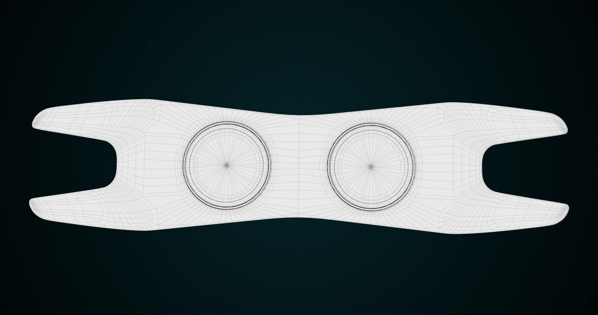 Sci-Fi Hoverboard 1 All PBR Textures Included 3D Model by Eight Vertex