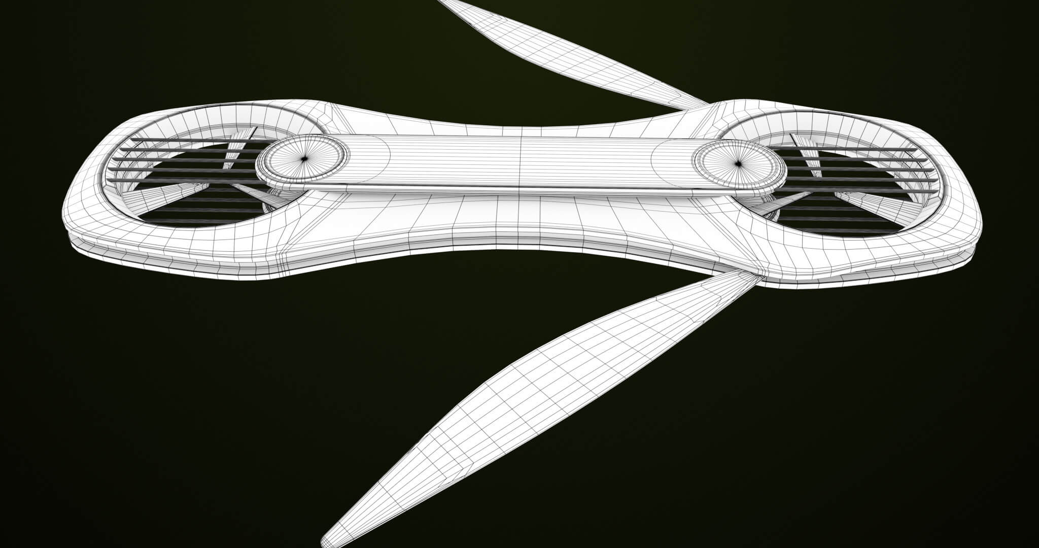 Sci-Fi Hoverboard 2 All PBR Unity UE Textures Included 3D Model by Eight Vertex