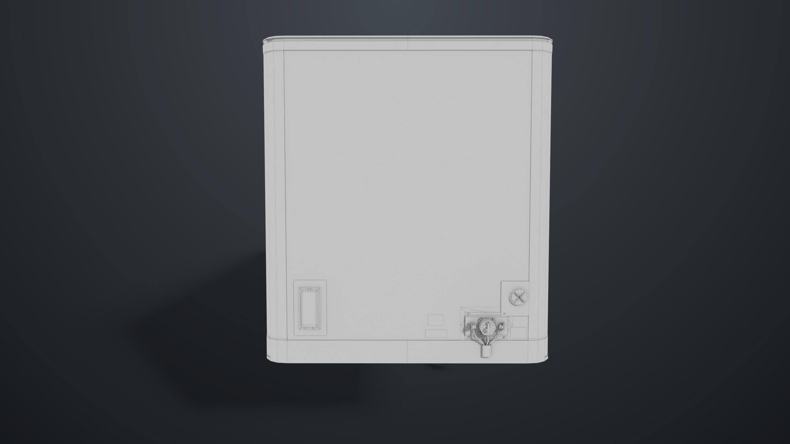 Semi Trailer 01 for Heavy Truck All PBR Unity UE Textures - 3D Model by ...