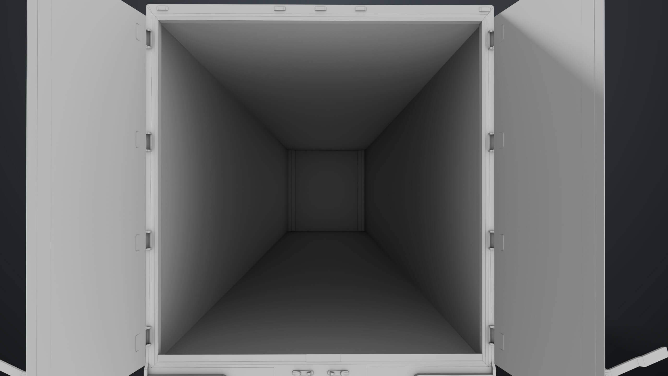 Semi Trailer 01 for Heavy Truck All PBR Unity UE Textures - 3D Model by ...