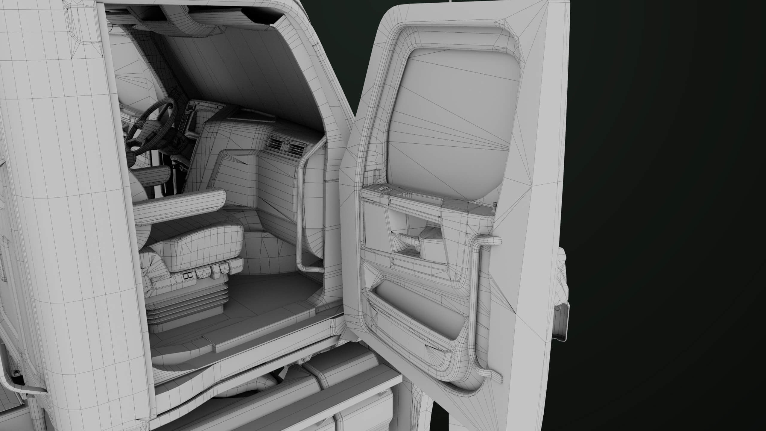 Semi Trailer Gas Tank Truck All PBR Unity UE Textures - 3D Model by ...